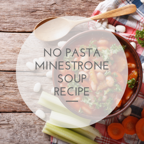 No Pasta Minestrone Soup (Crock Pot) - Dr Becky Fitness