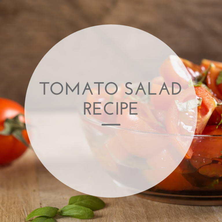 Tomato Salad - A Great Dish to Take to a Picnic! - Dr. Becky Fitness