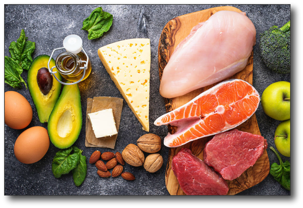 keto platter border - Dr Becky Fitness