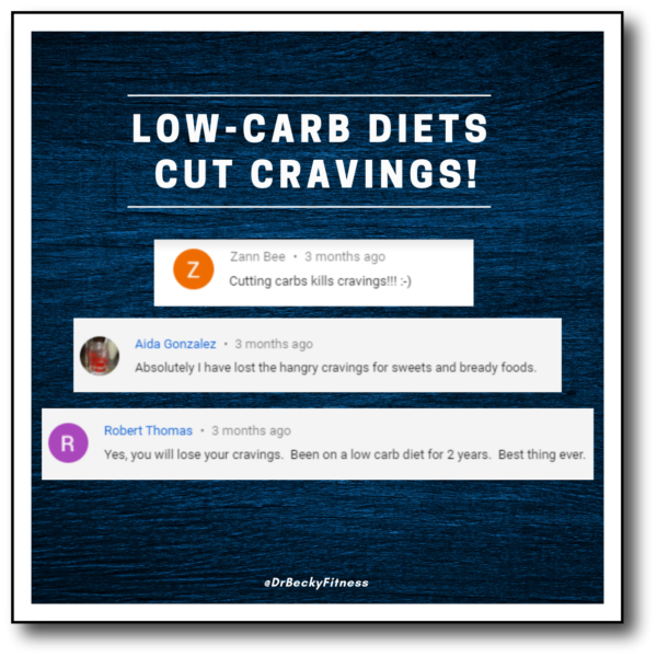 4 Problems Dieters Face that Low Carb Diets Solve - Dr Becky Fitness