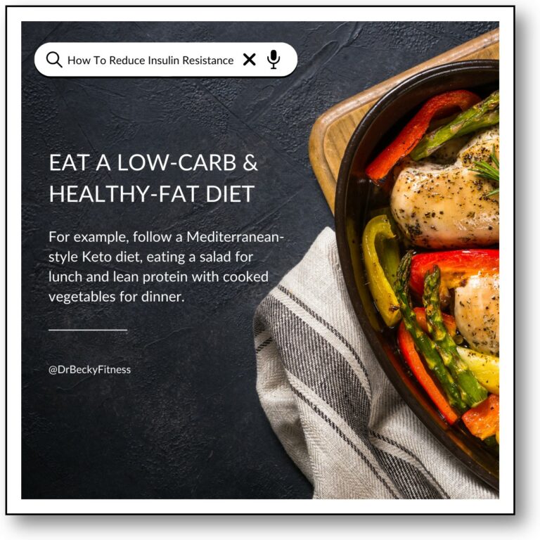 How to Reduce Insulin Resistance [Practical Things to Do Today] - Dr ...