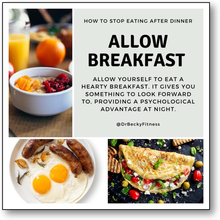 How to STOP EATING After Dinner (& Feel Comfortable Doing It) - Dr ...