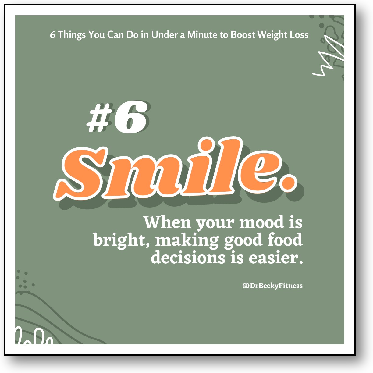 Smile - Dr Becky Fitness