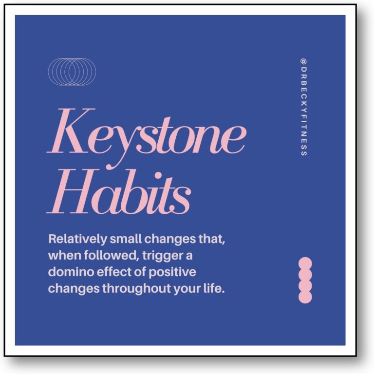 Change ONE Thing - Keystone Habits that TRANSFORM Your Diet - Dr Becky ...