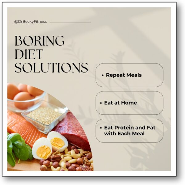 Stop Your Intake of Toxic Foods - Why “Boring” is Better - Dr Becky Fitness