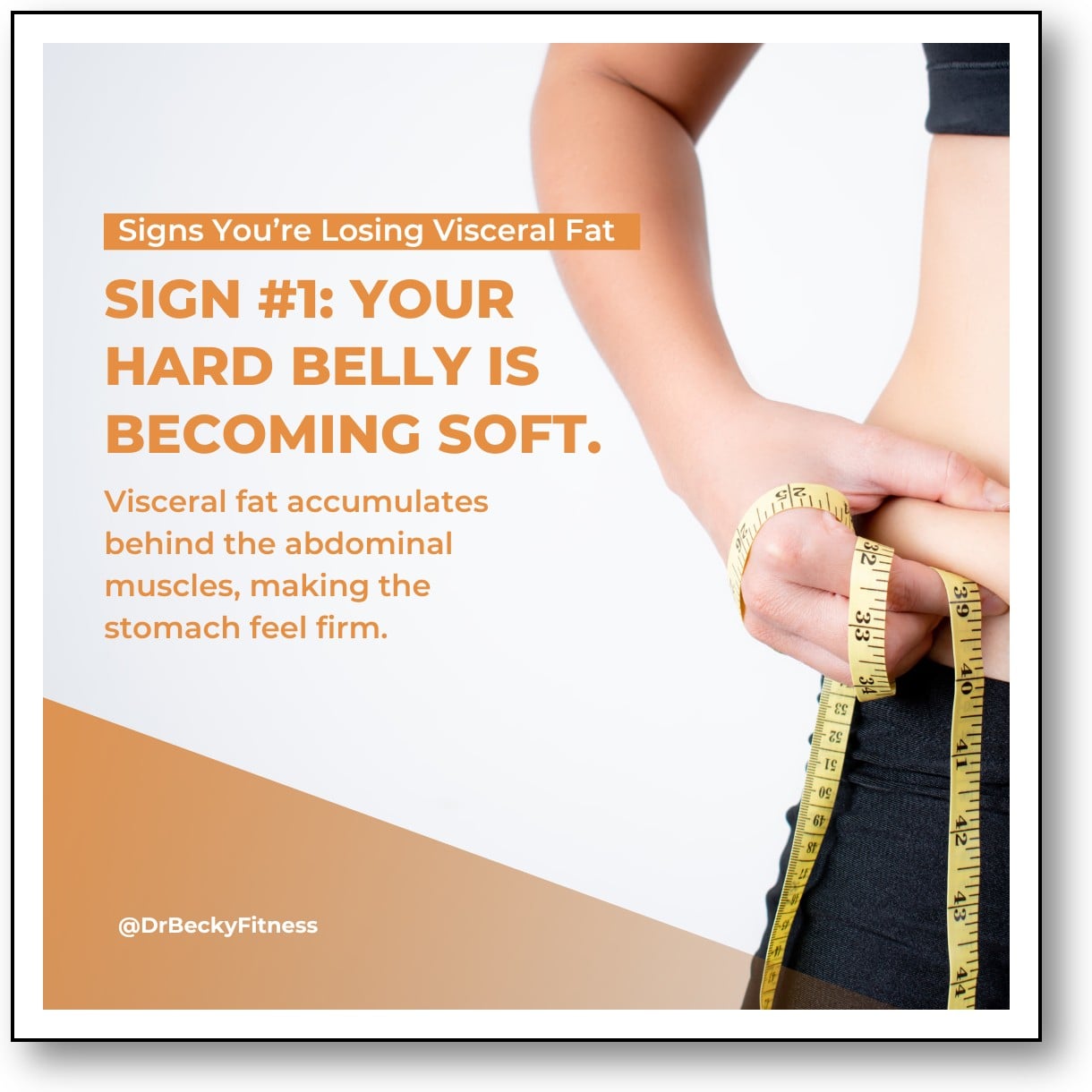 Signs You’re Losing Visceral Fat - Dr Becky Fitness